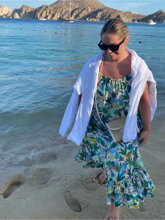 Molly Bracken | Dresses | Molly Bracken Tropical Leaf Print Maxi Dress ...